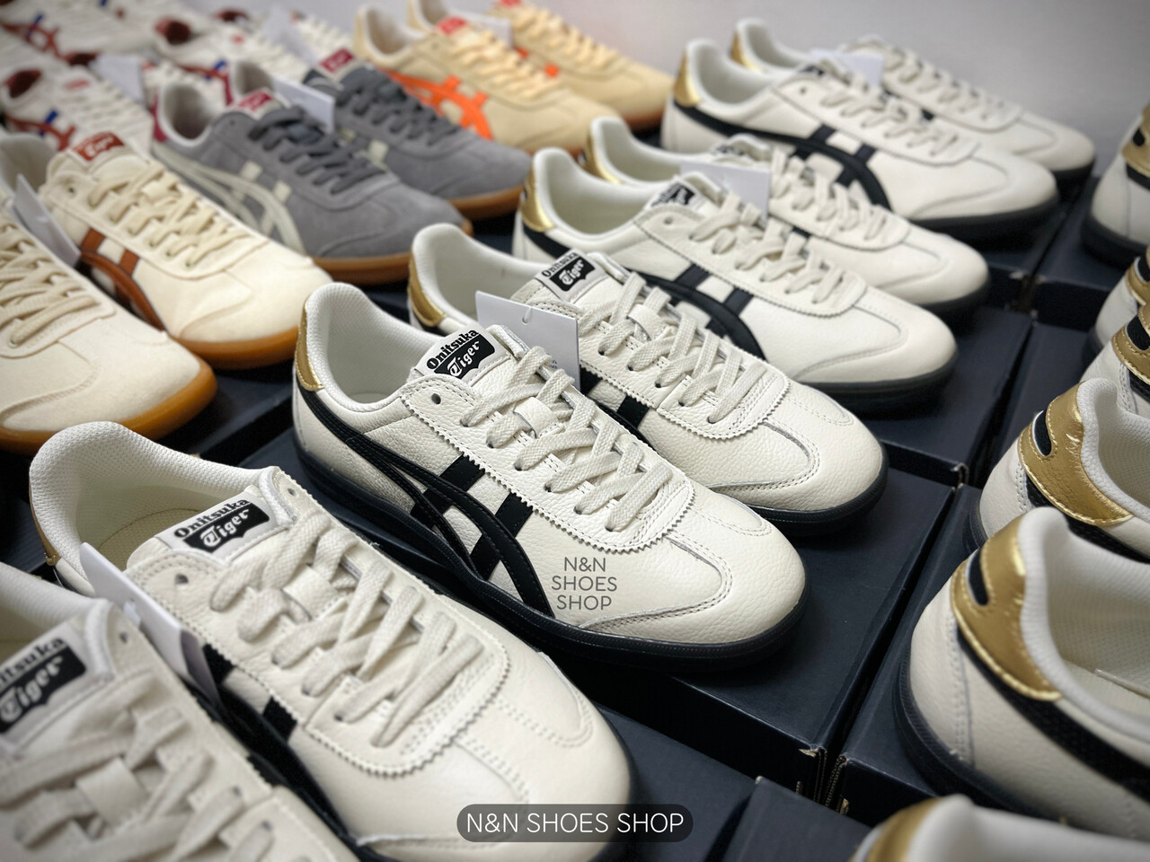 N&N Shoes Shop | ONITSUKA TOKUTEN CREAM BLACK