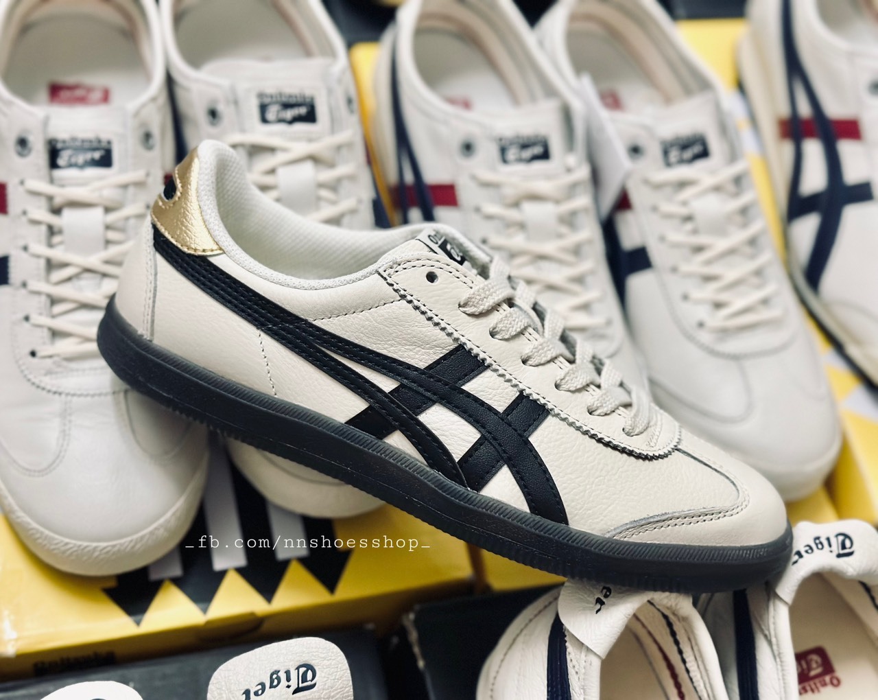 N&N Shoes Shop | ONITSUKA TOKUTEN CREAM BLACK